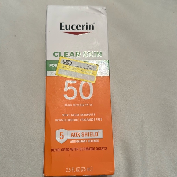 Eucerin | Skincare | Eucerin Clear Skin Sunscreen Spf 5 | Poshmark